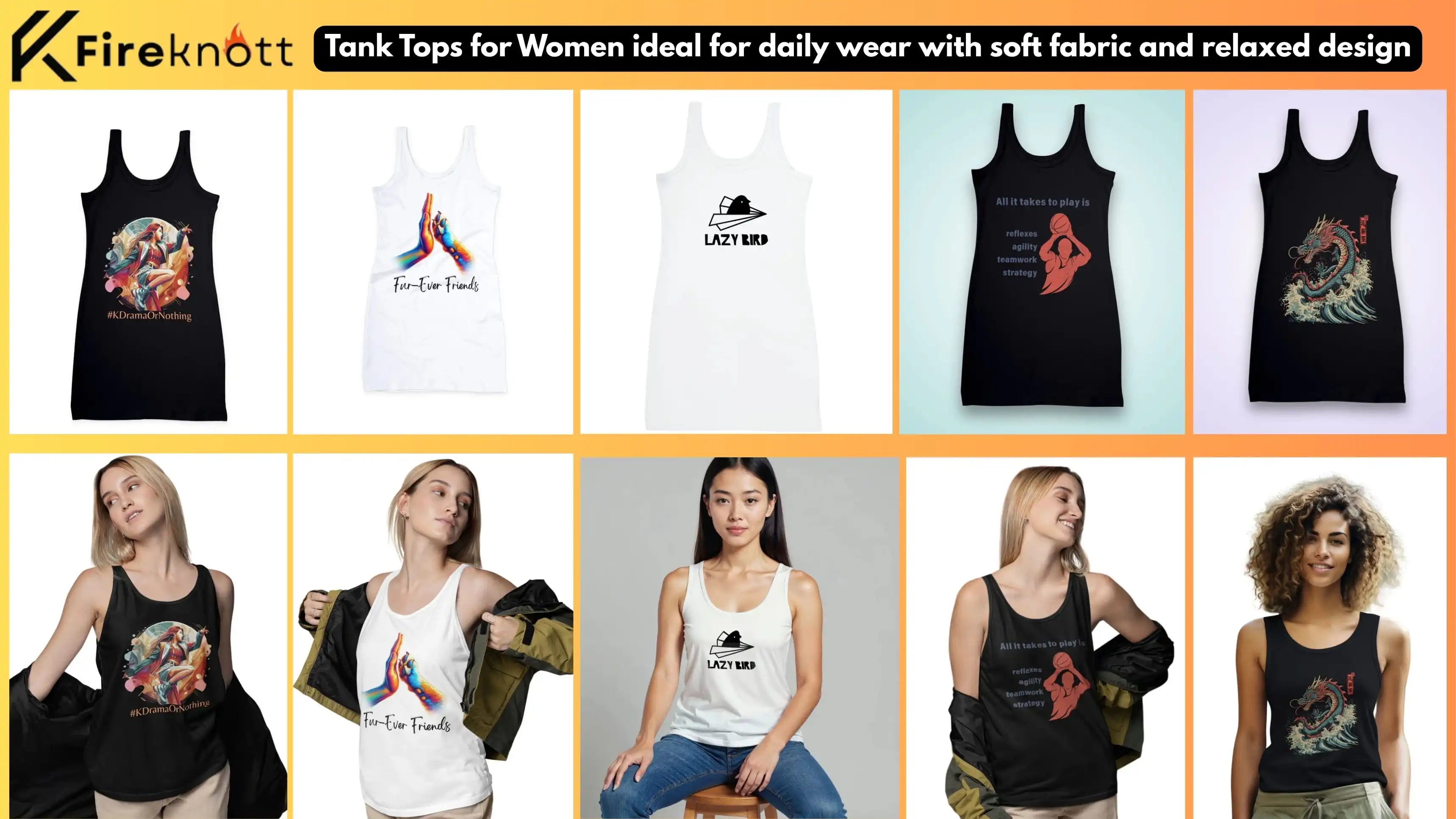 Tank Tops for Women: Comfortable, Stylish, and Everyday Essentials ...